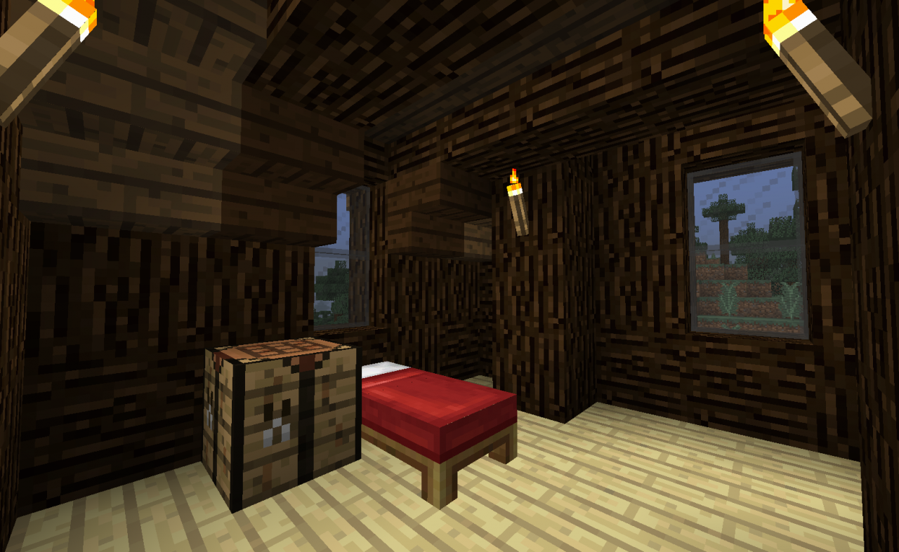 Evergreen House - a Timberframe Manor Minecraft Map