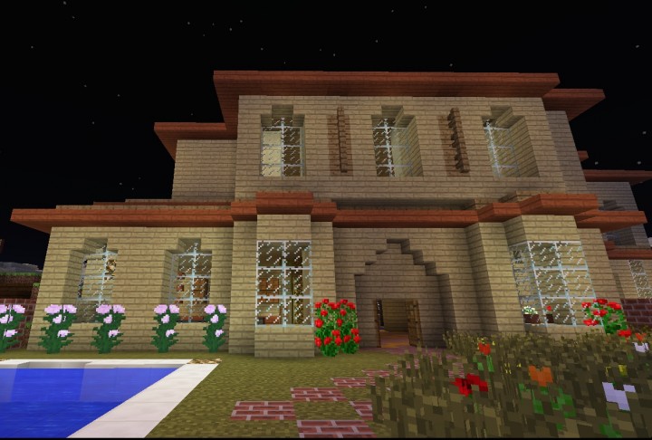 Spanish house Minecraft Map