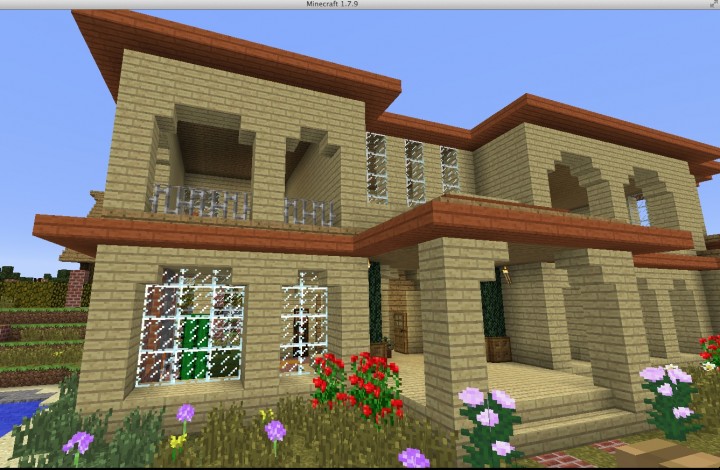 Spanish house Minecraft Map