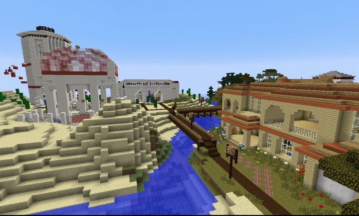 Spanish house Minecraft Map