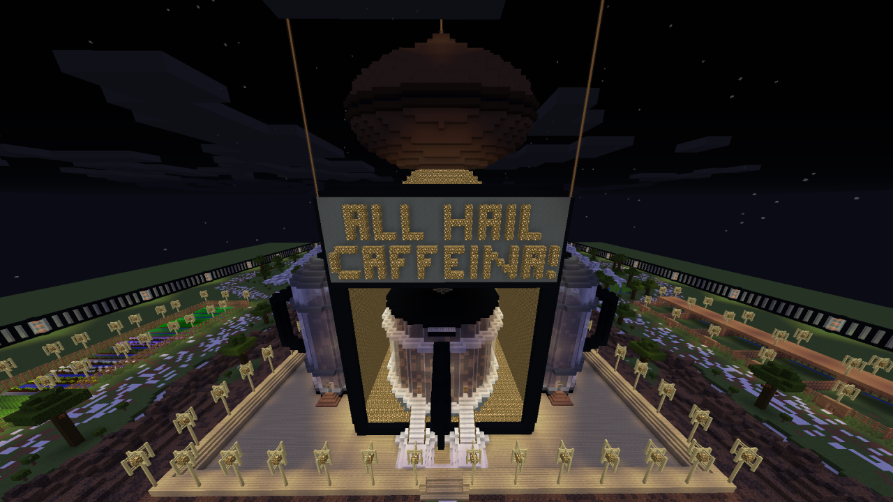All Hail Caffeina! Minecraft Map