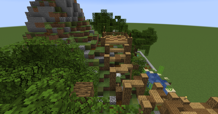 Creative Spawn 50x50 Minecraft Map