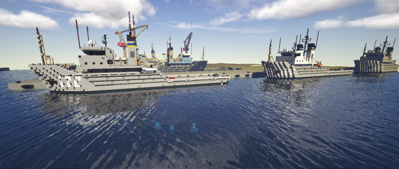 Powhatan-class fleet ocean tug Minecraft Map