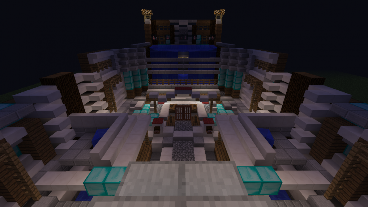 Experience warp Minecraft Map