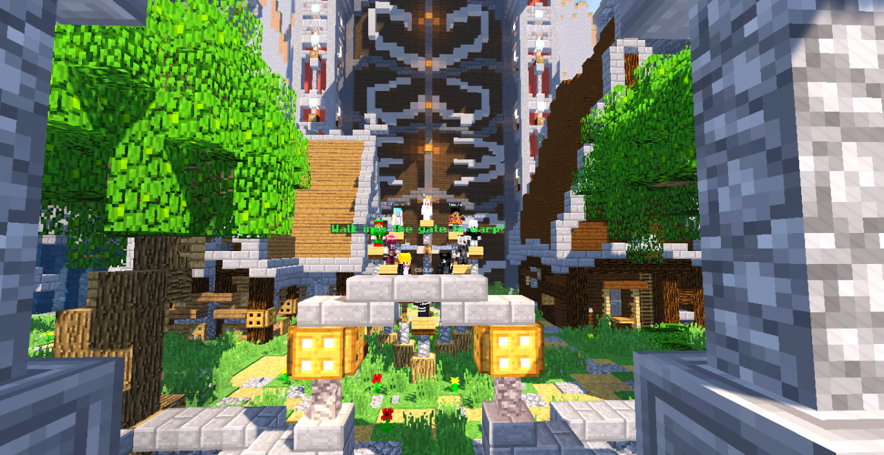 7 Deadly Sins Minecraft Spawn Minecraft Map