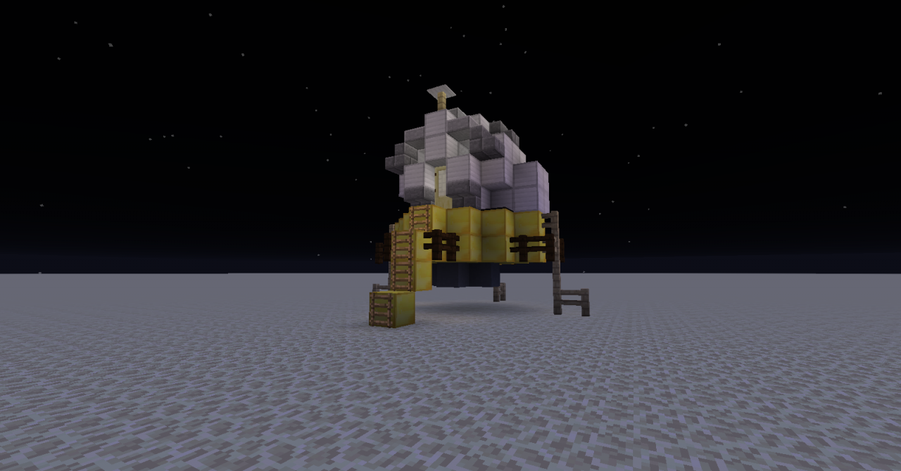 Apollo Lunar Module | 1:1 Scale Minecraft Map
