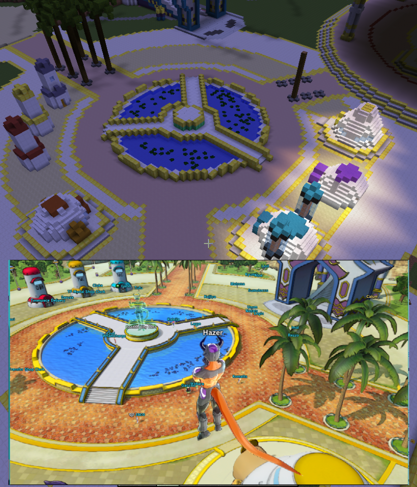 xenoverse 2 map replica - WIP Minecraft Map