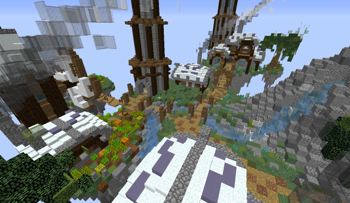 Floating Isles Village Minecraft Map