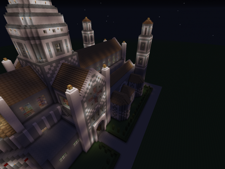 [Old Project] Italian Gothic Church Minecraft Map