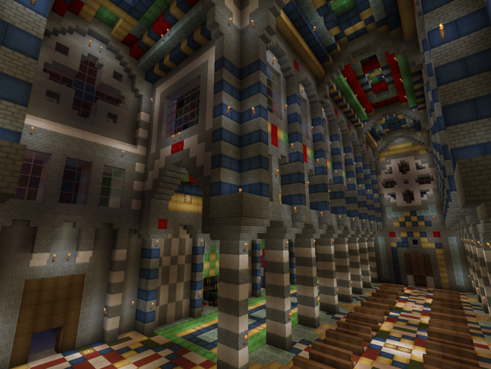 [Old Project] Italian Gothic Church Minecraft Map