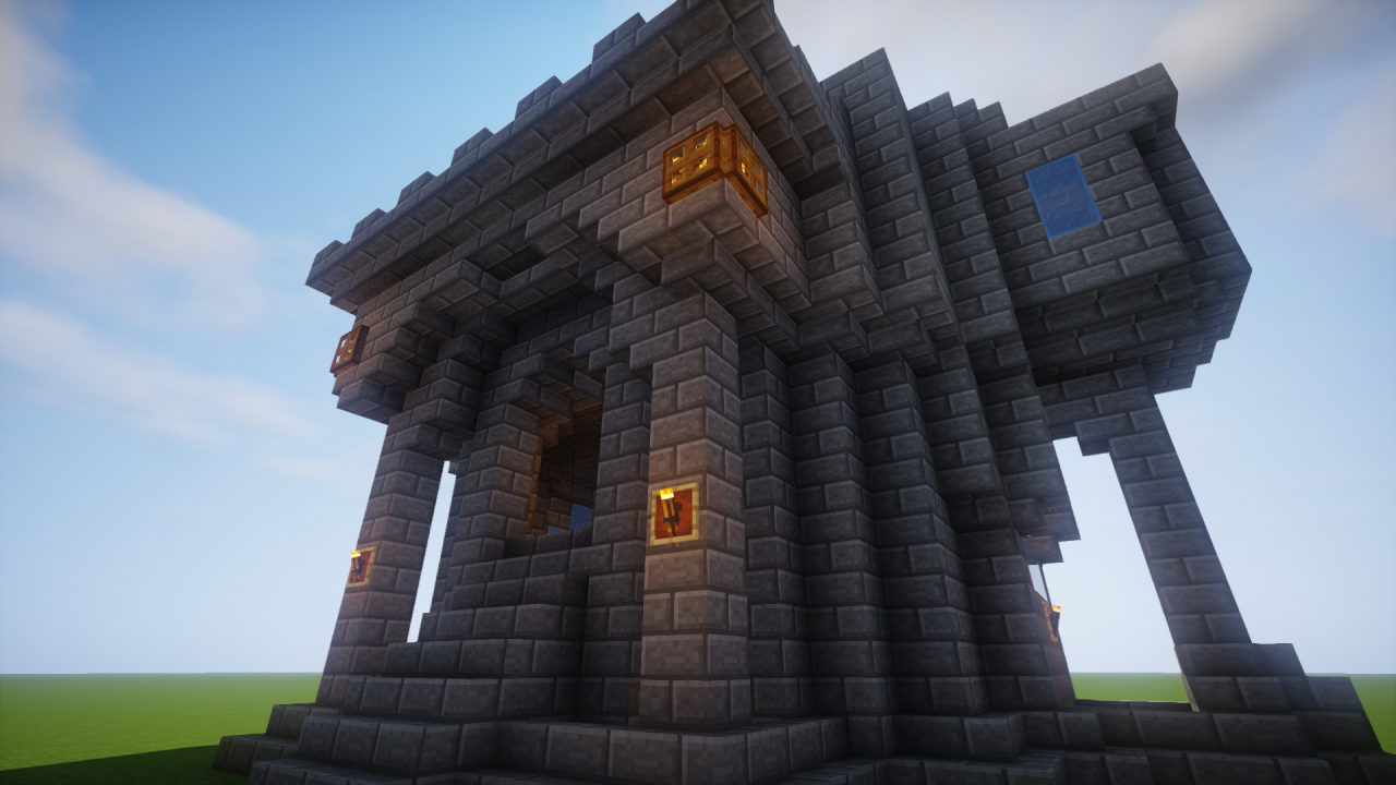 Medieval Fantasy Tower Stronghold Minecraft Map
