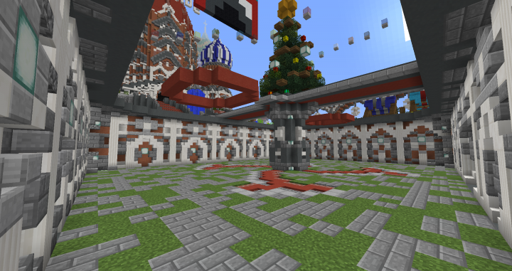 Skycade Op factions spawn Minecraft Map