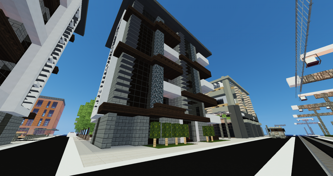 Modern Apartment Minecraft Map
