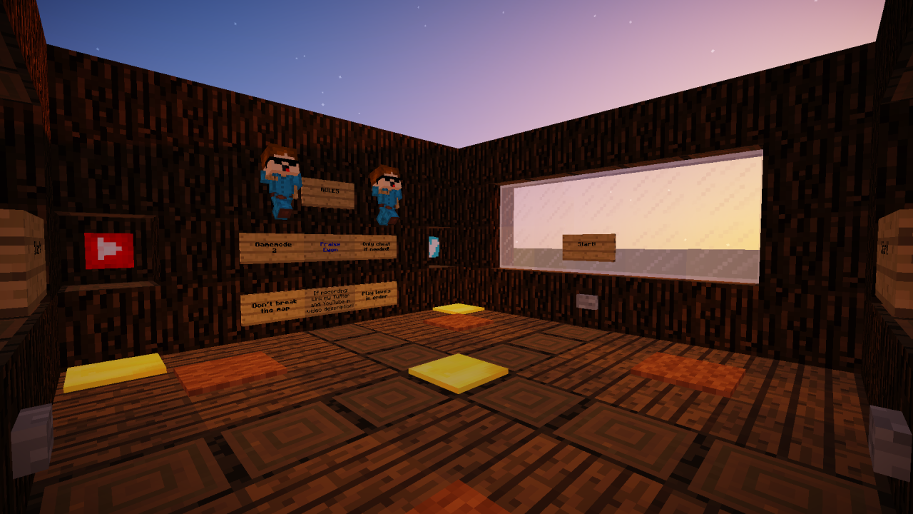 Ewon's Multi-Stage Parkour1 Minecraft Map