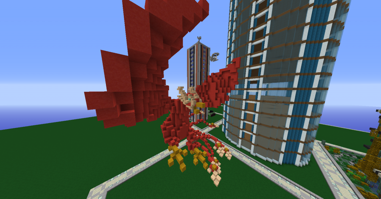 Phoenix - Original Creation (Minecraft Schematic) Minecraft Map