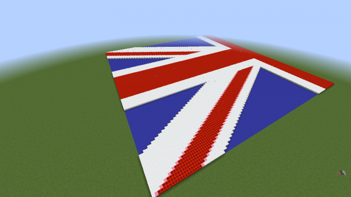 Great-Britain flag for item frame Minecraft Map