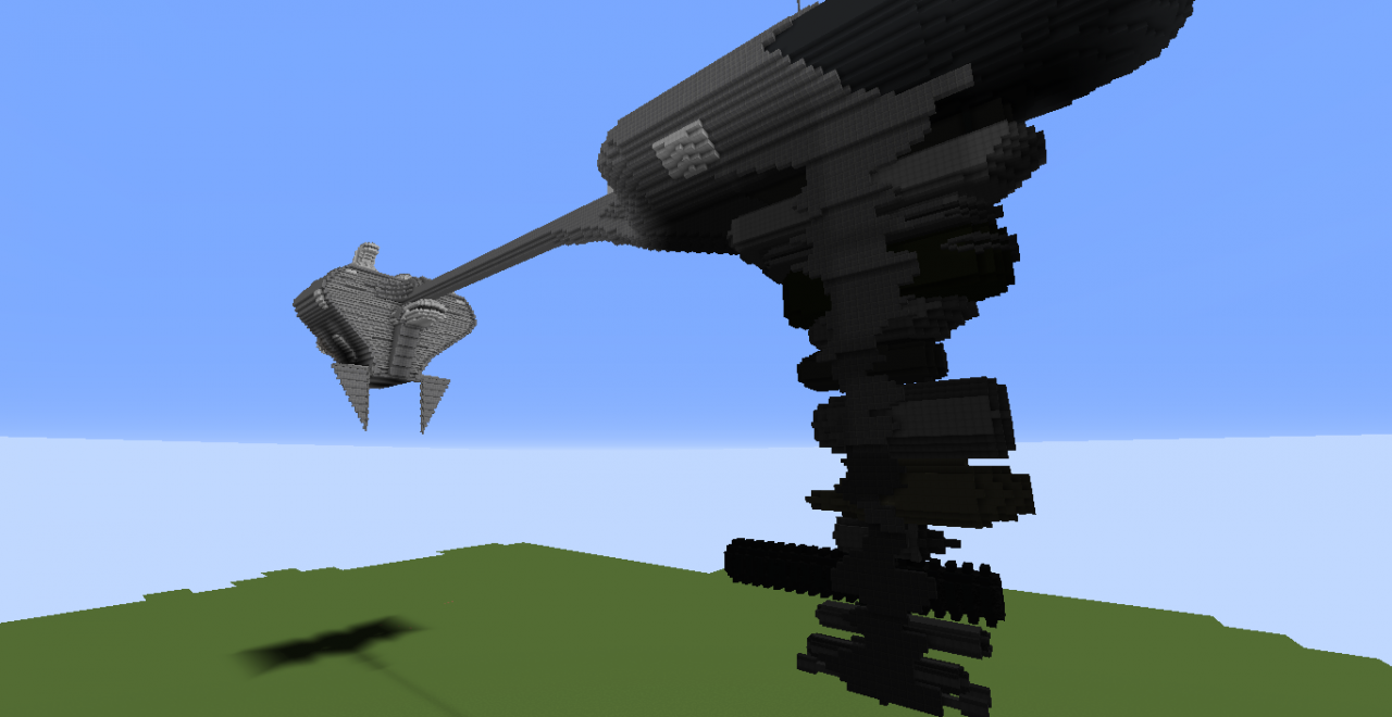 Star Wars Nebulon B escort frigate fleet Minecraft Map