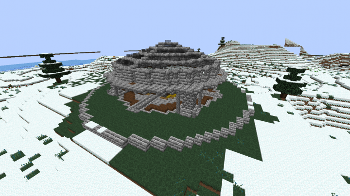 Small Faction Spawn Minecraft Map