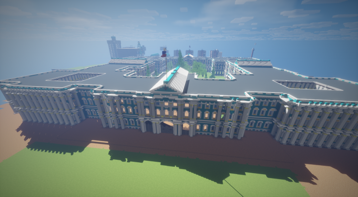 Saint-Petersburg - Ermitage (Winter Palace) Minecraft Map