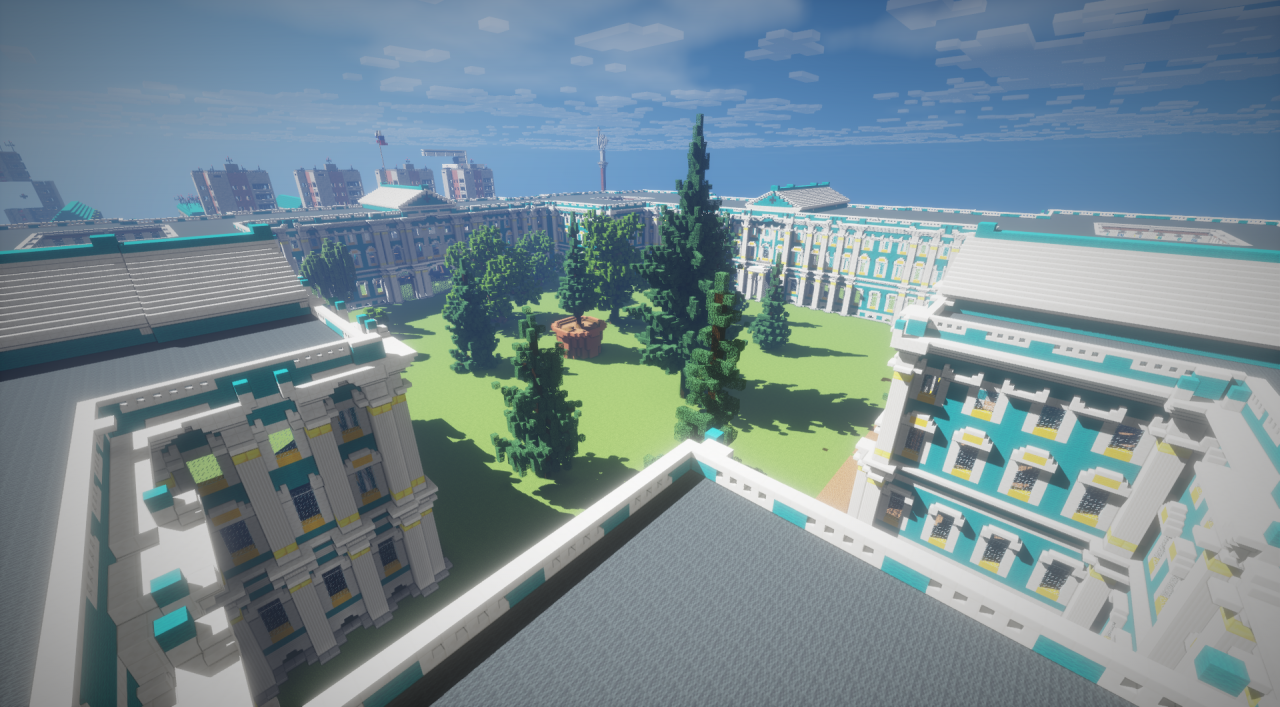 Saint-Petersburg - Ermitage (Winter Palace) Minecraft Map