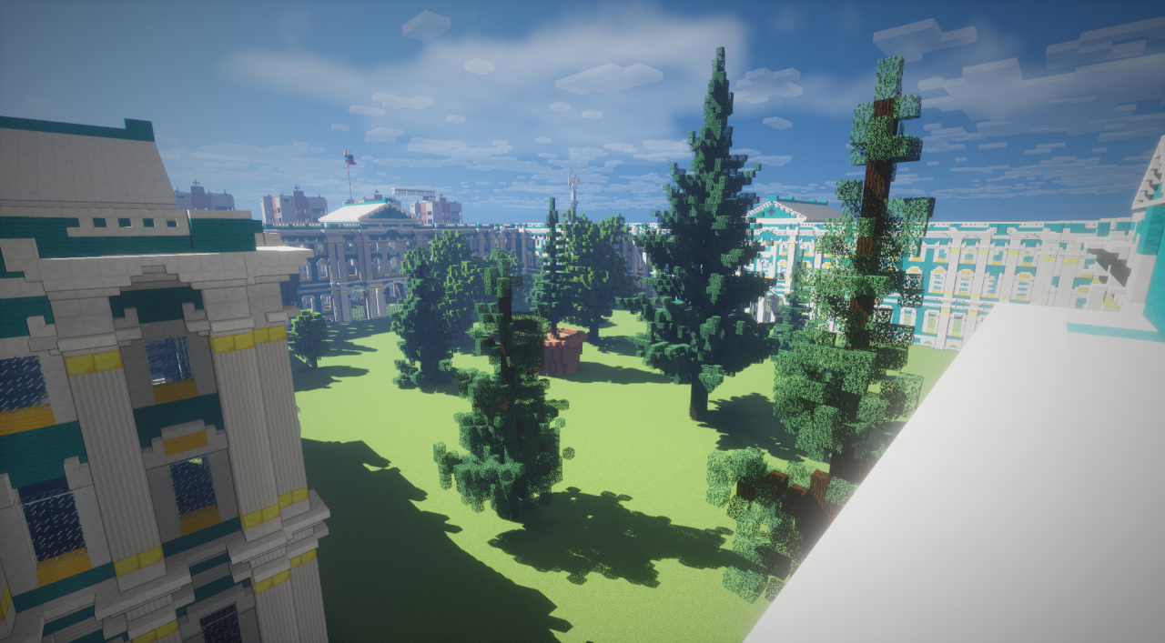 Saint-Petersburg - Ermitage (Winter Palace) Minecraft Map