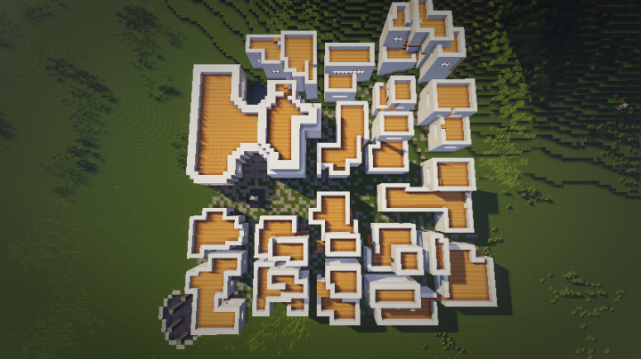 Mini City (based on Santorini) Minecraft Map