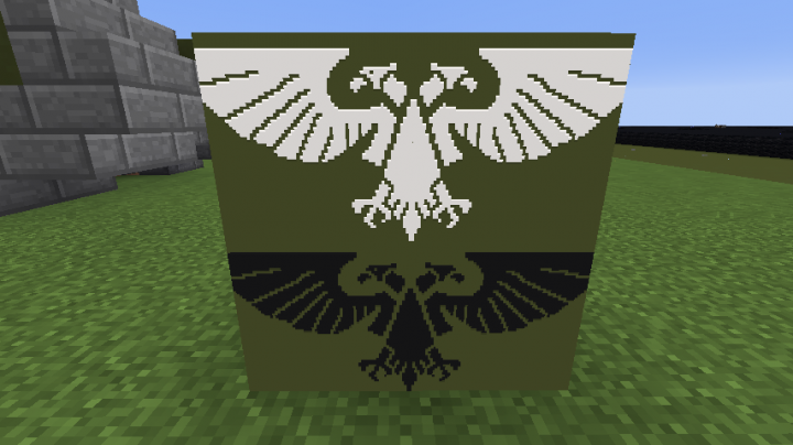 [Warhammer 40000] Aquila logo for item frame Minecraft Map