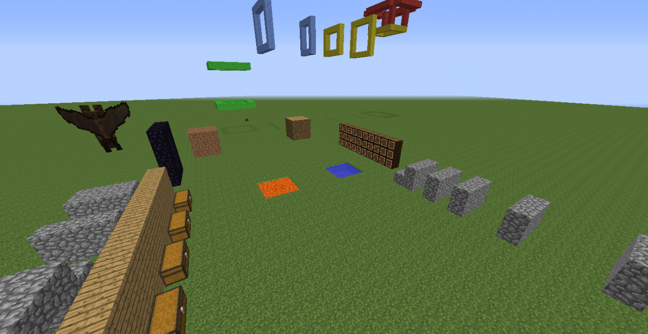 Mod presentation map for youtube Minecraft Map