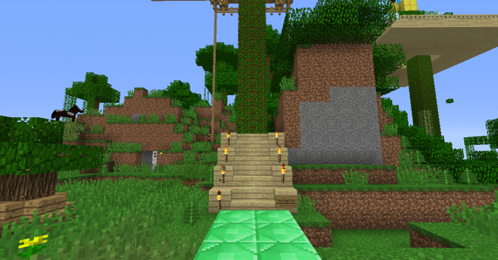 DanTDM And Frighten98 House Minecraft Map