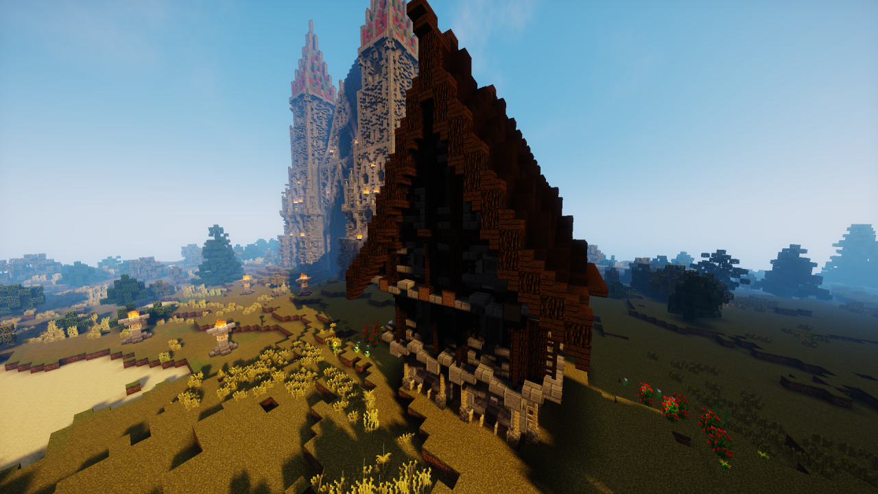 Medival town refrence house Minecraft Map