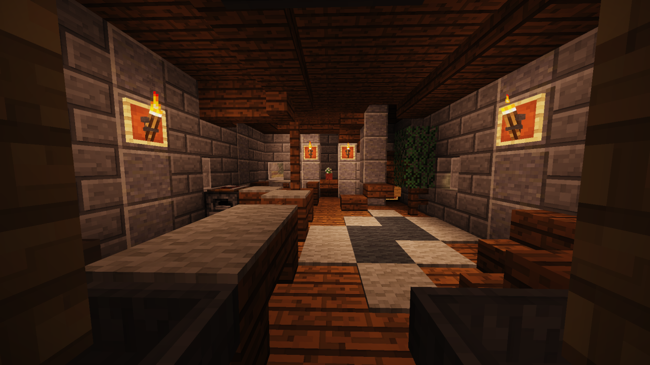 Medival town refrence house Minecraft Map