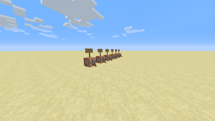 Commands Minecraft Map