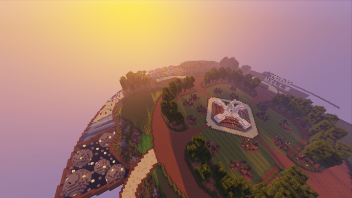 The Conservatory -=- Custom Server Spawn Minecraft Map