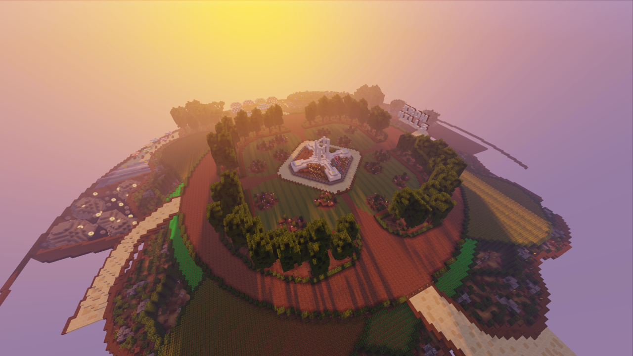 The Conservatory -=- Custom Server Spawn Minecraft Map