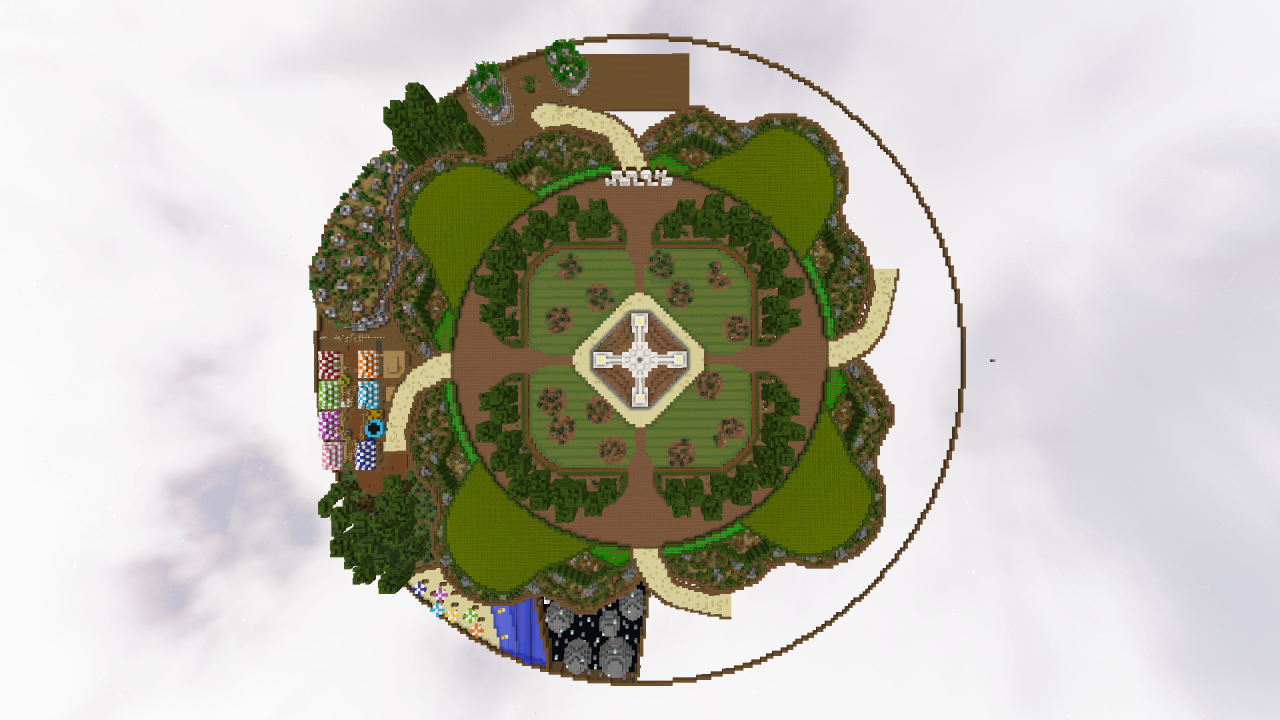 The Conservatory -=- Custom Server Spawn Minecraft Map