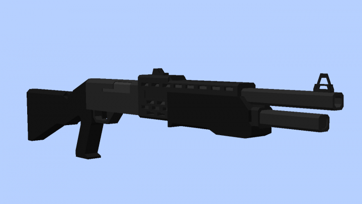 Realistic 3D Guns Pack Minecraft Map