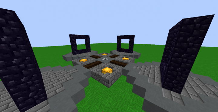 Mini Hub Spawn Minecraft Map