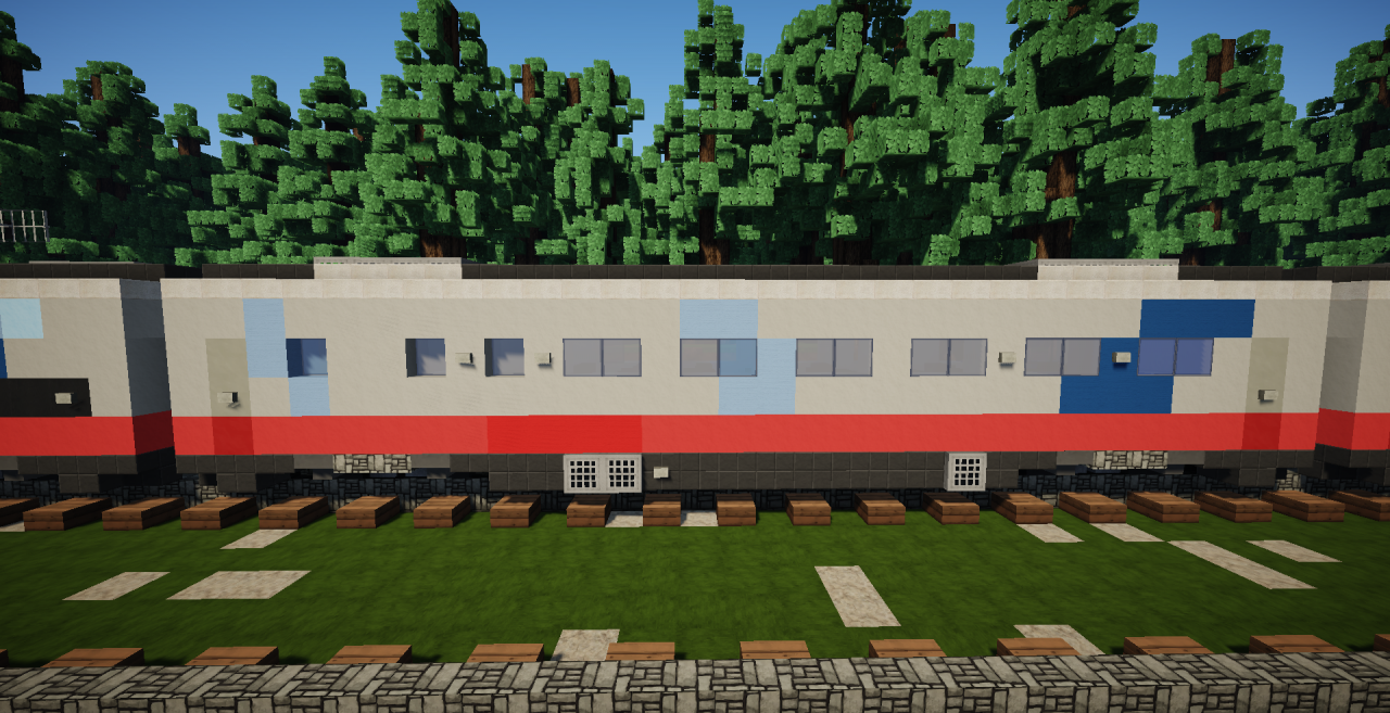 Acela Express Train Minecraft Map