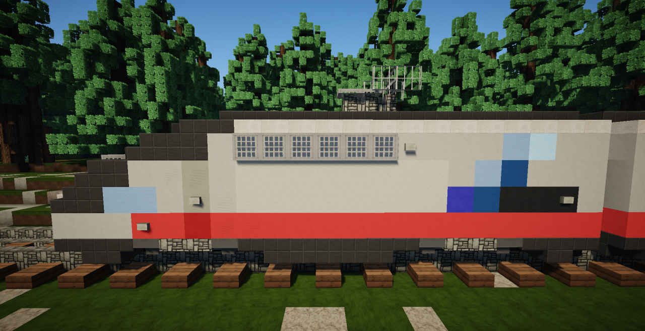 Acela Express Train Minecraft Map