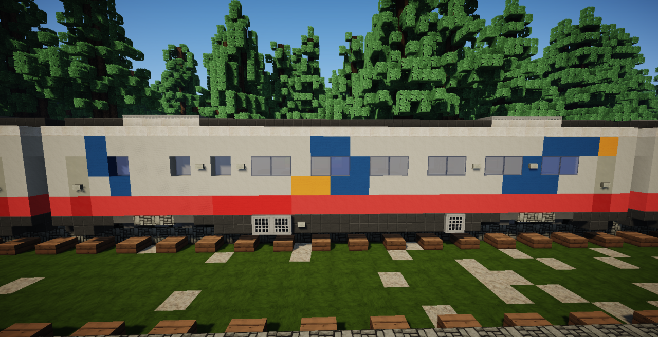 Acela Express Train Minecraft Map