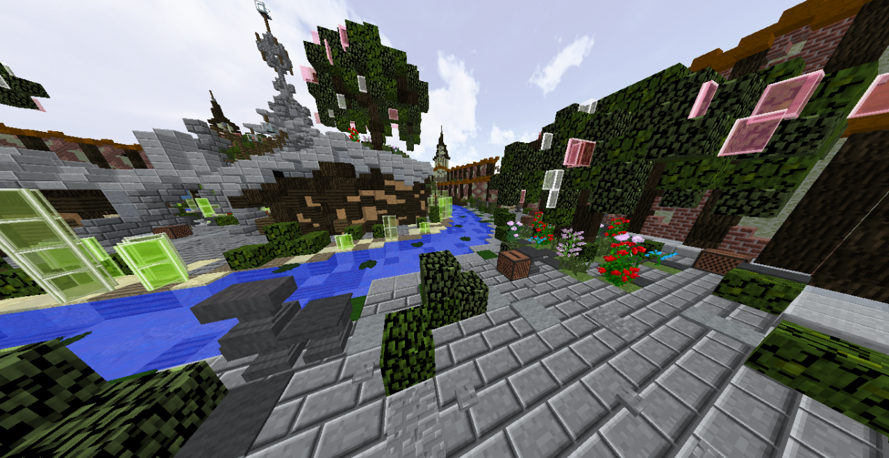 Spring Spawn Minecraft Map