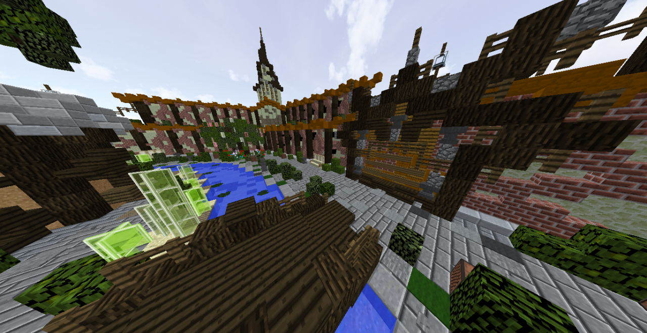 Spring Spawn Minecraft Map