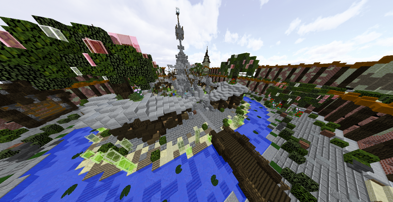 Spring Spawn Minecraft Map