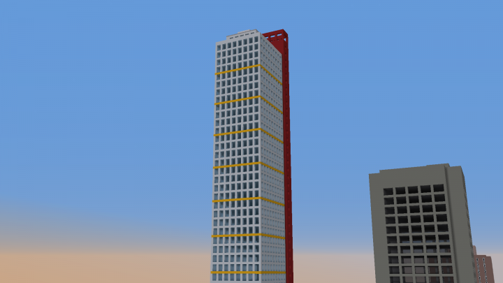 40 Story Modern High-Rise Apartment/ Office Building: The Bakerstown ...