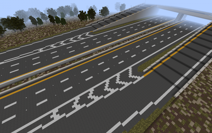 Rural Diamond Interchange | Rainos Minecraft Map