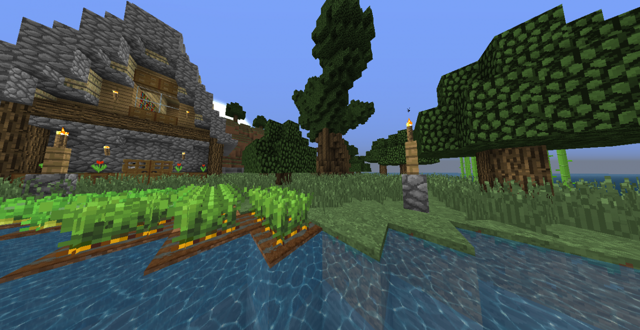 Survival island custom island Minecraft Map