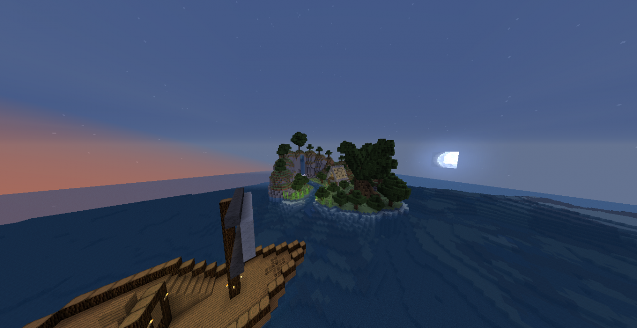 Survival island custom island Minecraft Map
