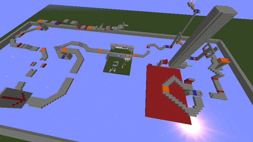 Quick Running map (Not Multiplayer compatible) Minecraft Map