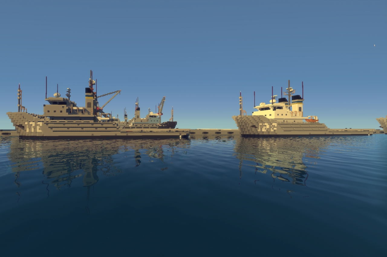 Powhatan-class fleet ocean tug Minecraft Map