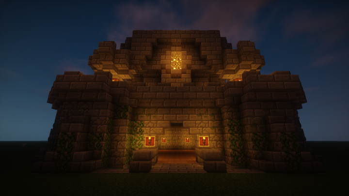 Small Medieval Stronghold Minecraft Map